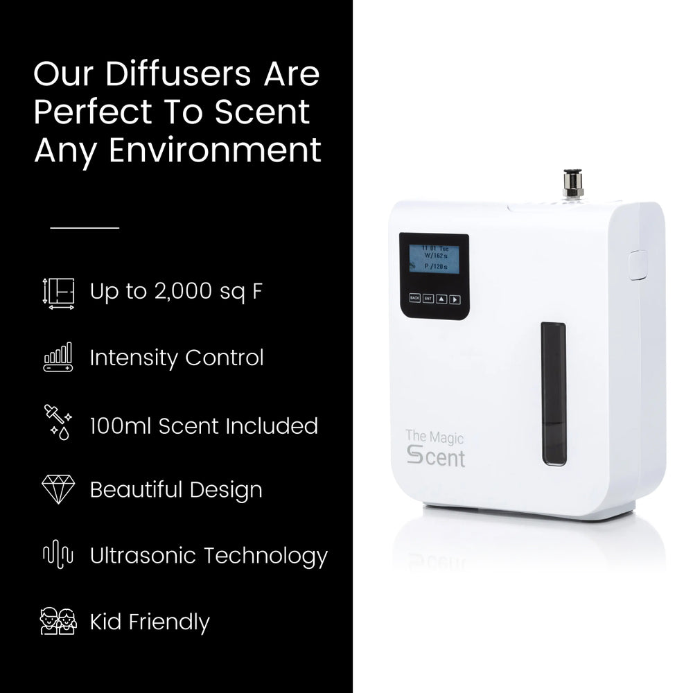 TMS 100 AC Scent Diffuser - 2,000 Sq.Ft. 100ml oil included
