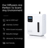 TMS 100 AC Scent Diffuser - 2,000 Sq.Ft. 100ml oil included